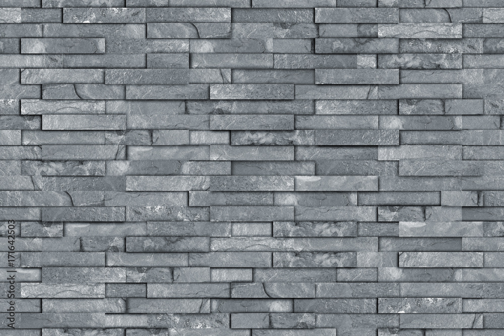 Seamless gray slate stone wall texture background / Schiefer Textur ...