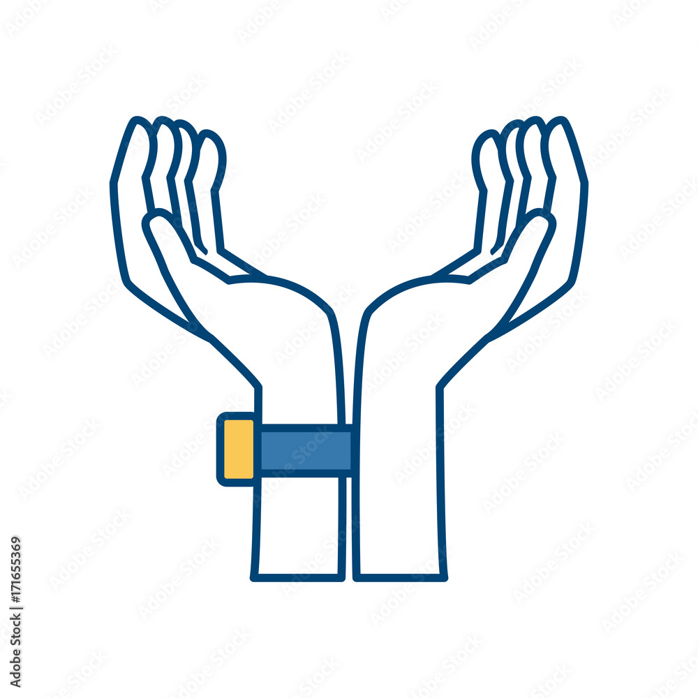 Hand holding something icon vector illustration graphic design vector ...