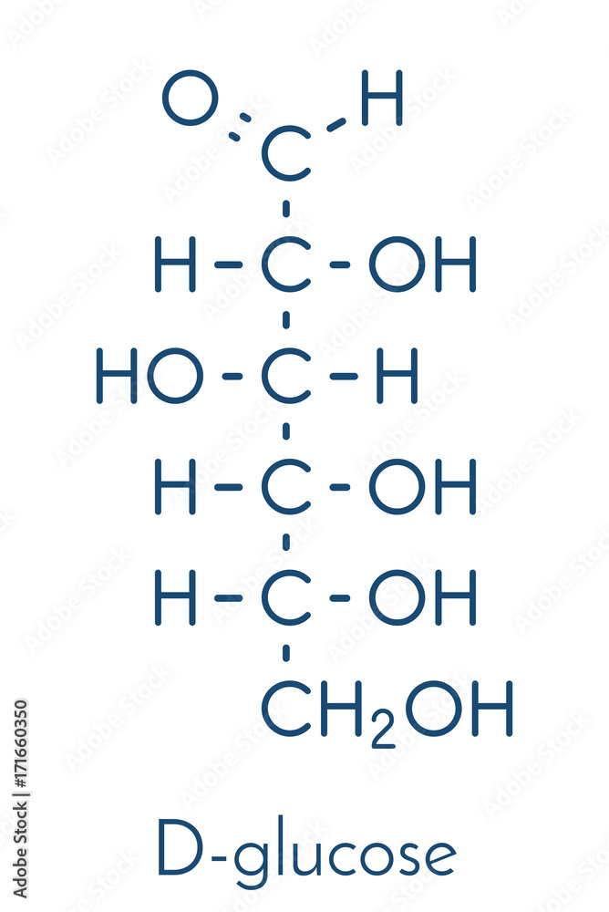 Structural Formula Of Glucose