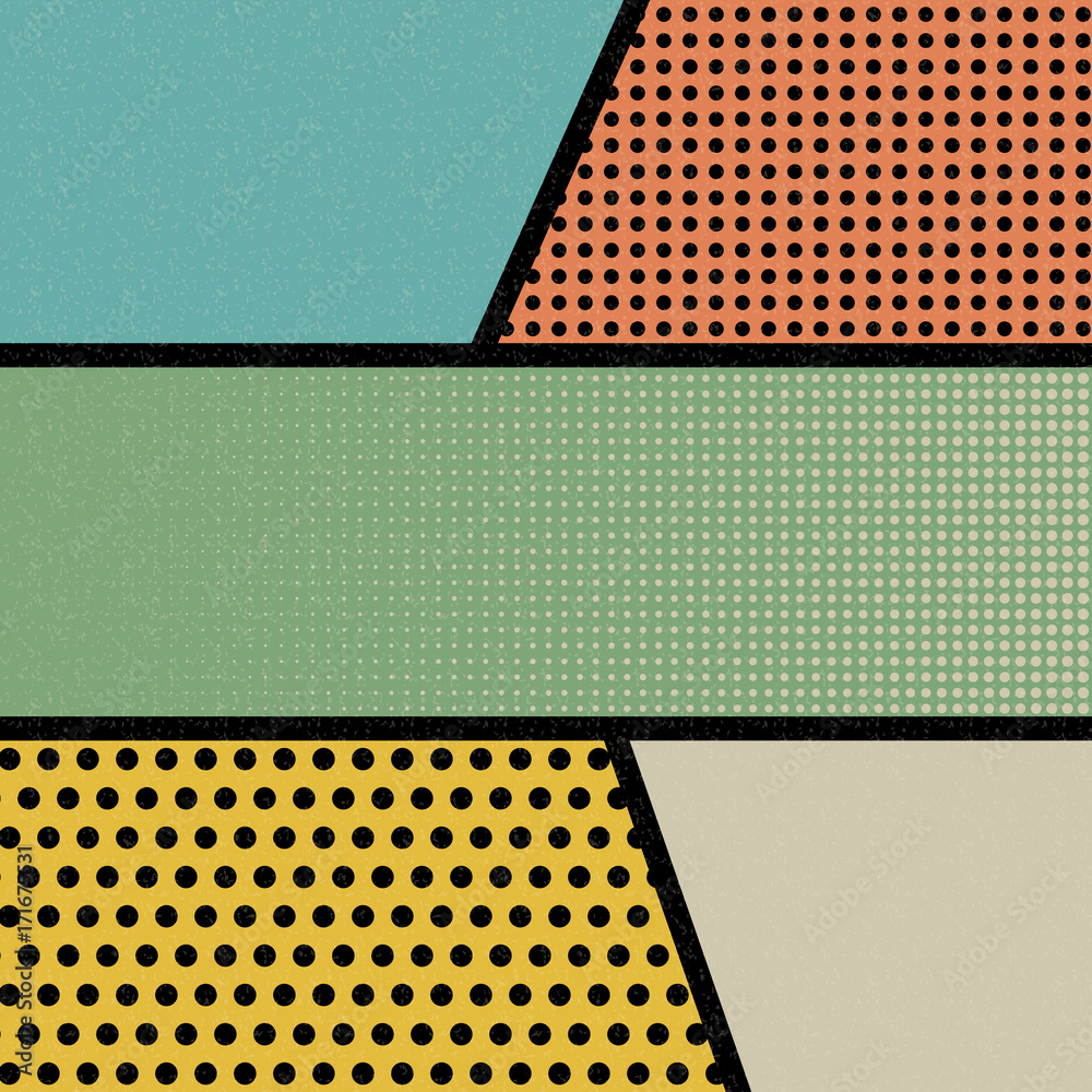 Pop art comics book magazine cover template. Cartoon funny vintage ...