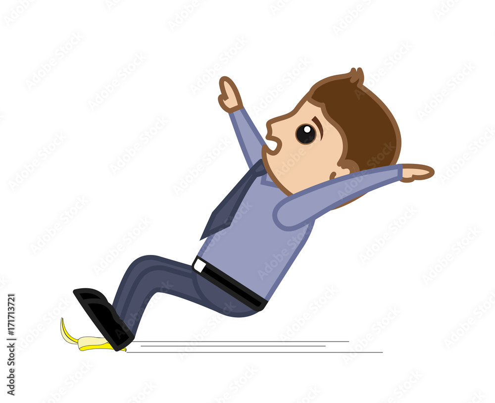 Person Falling Down Clip Art