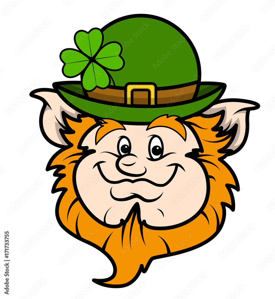 Leprechaun Head Clip Art