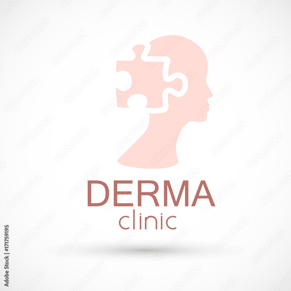 Logo dermatology Stock Vector | Adobe Stock