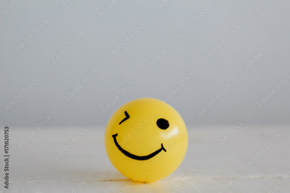 smiley face ball background - Self Made Hand Draw - vintage soft light ...