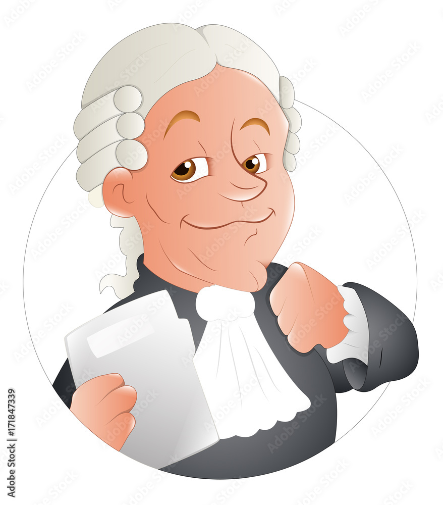 Magistrate Vector Illustration Stock Vector | Adobe Stock
