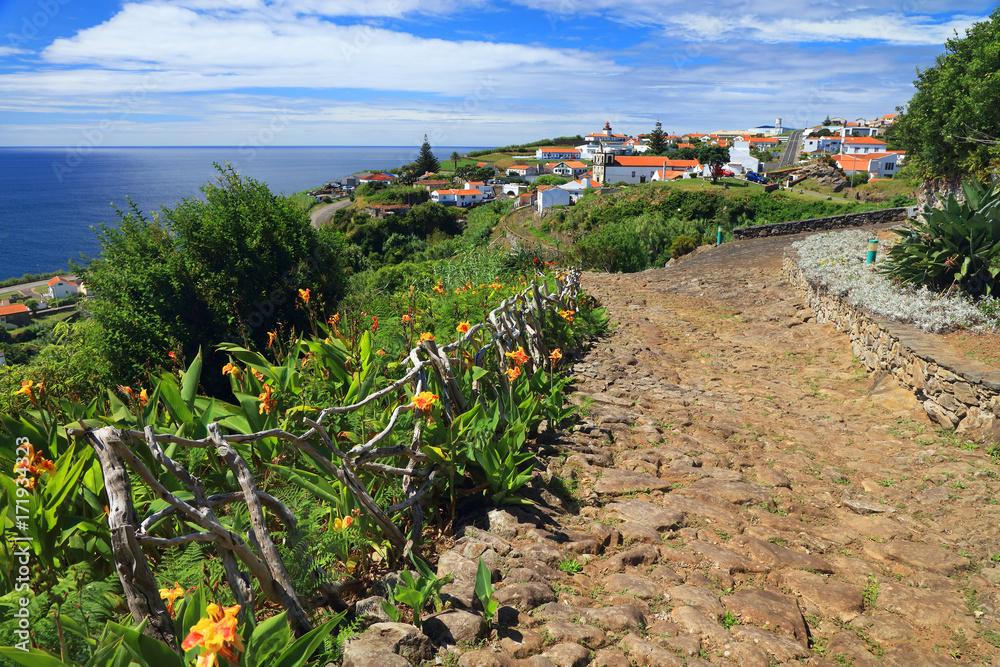 Lajes das Flores, Flores Island, Azores, Portugal, Europe Stock Photo ...