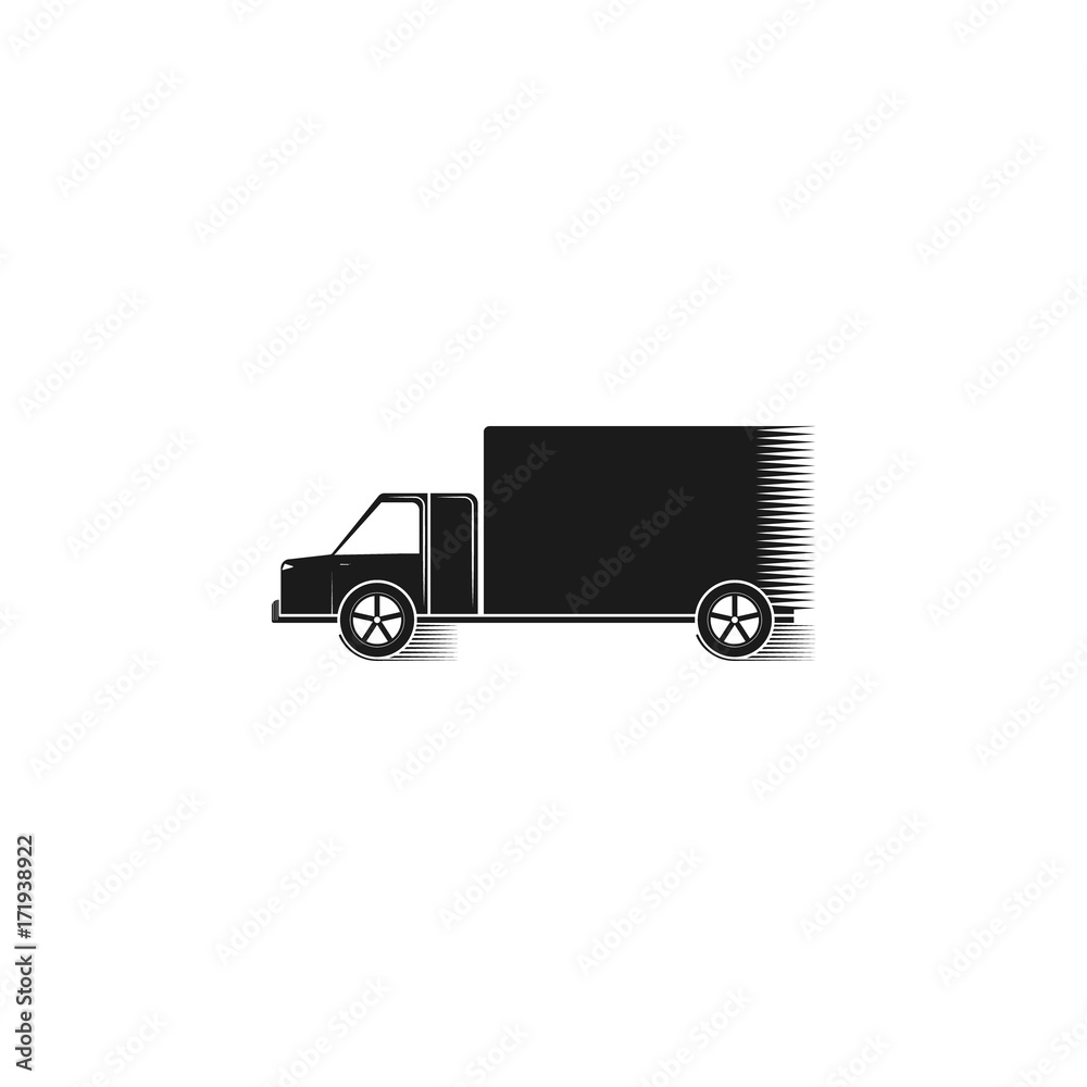 Car delivery logo for design. Vector illustration Stock Vector | Adobe ...