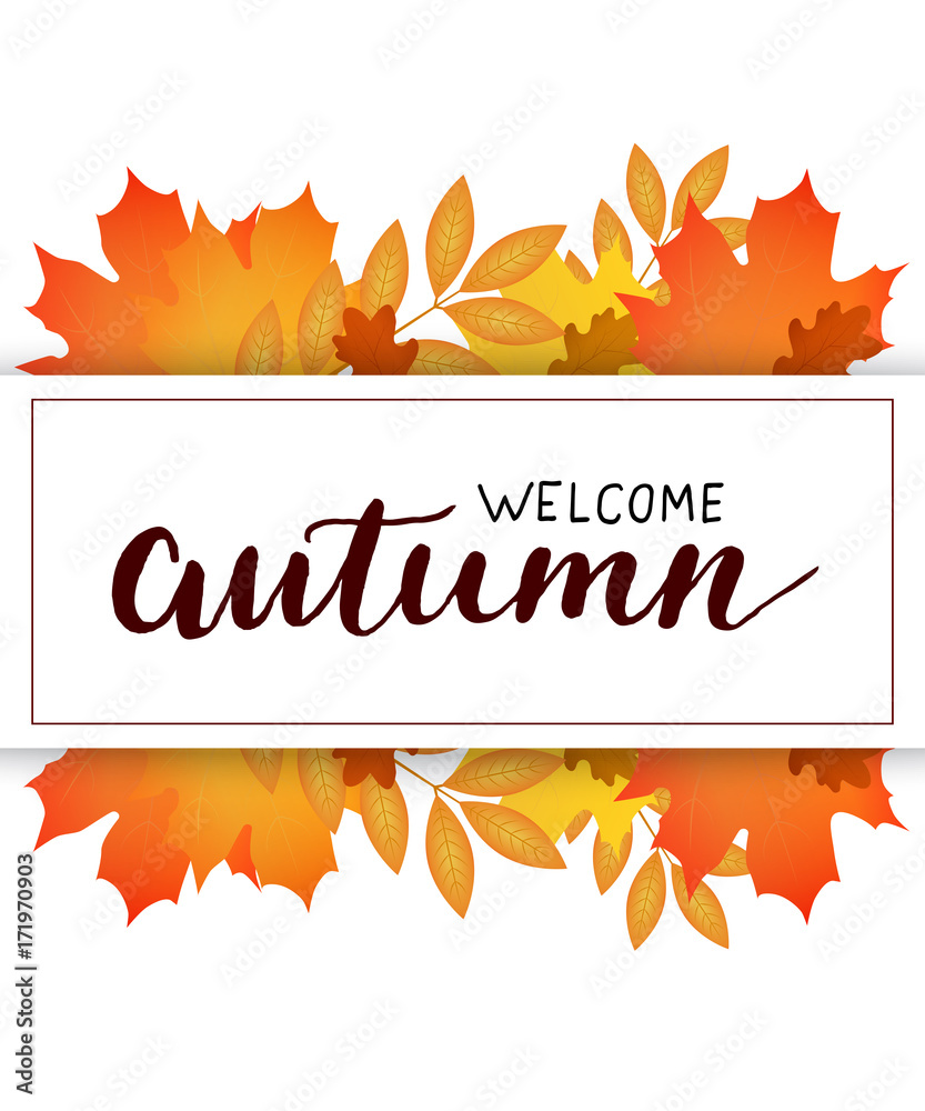 Welcome Autumn Posters