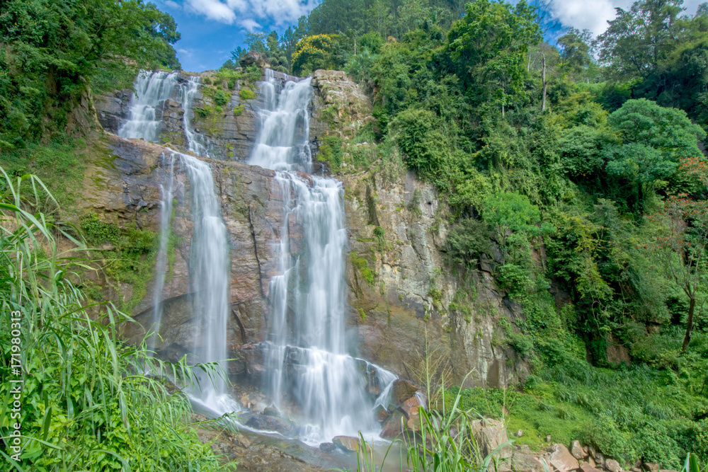 Ramboda waterfall. Ramboda waterfall is the 11 highest waterfall in Sri ...