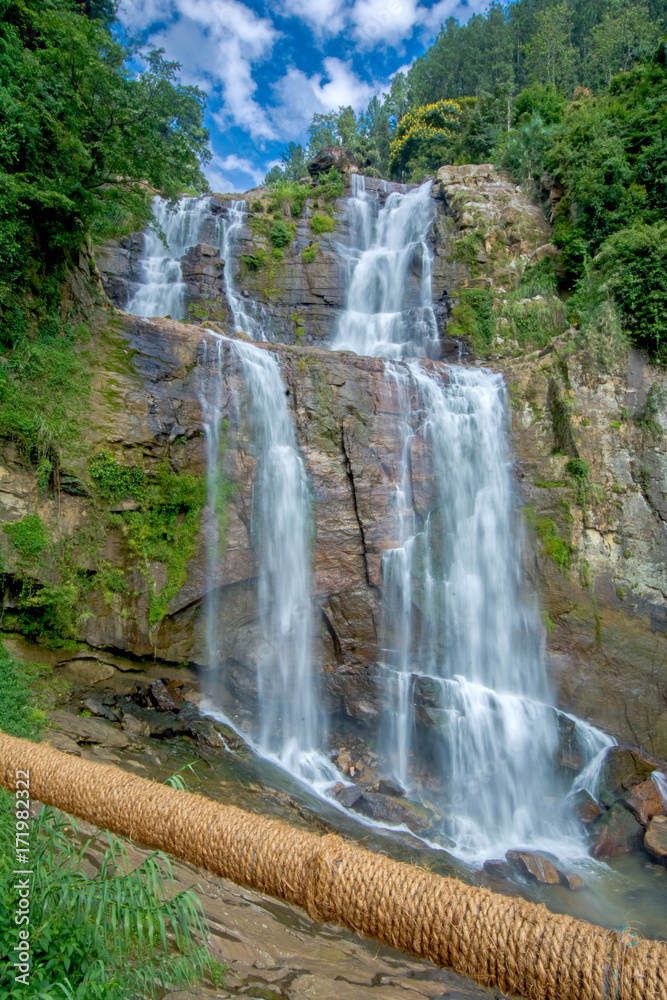 Ramboda waterfall. Ramboda waterfall is the 11 highest waterfall in Sri ...