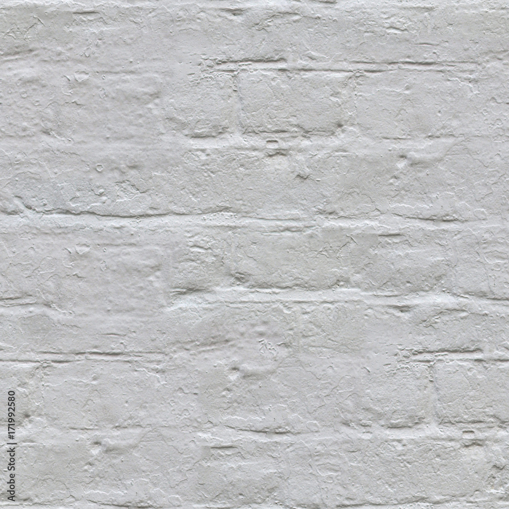 seamless white brick texture background Stock Photo | Adobe Stock