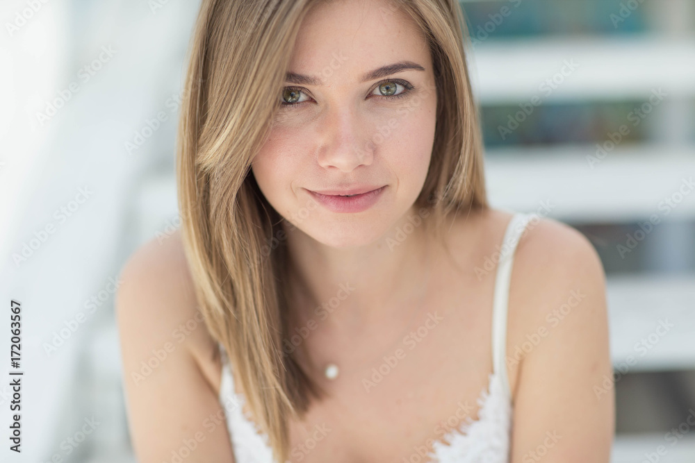 Beautiful woman Stock-Foto | Adobe Stock