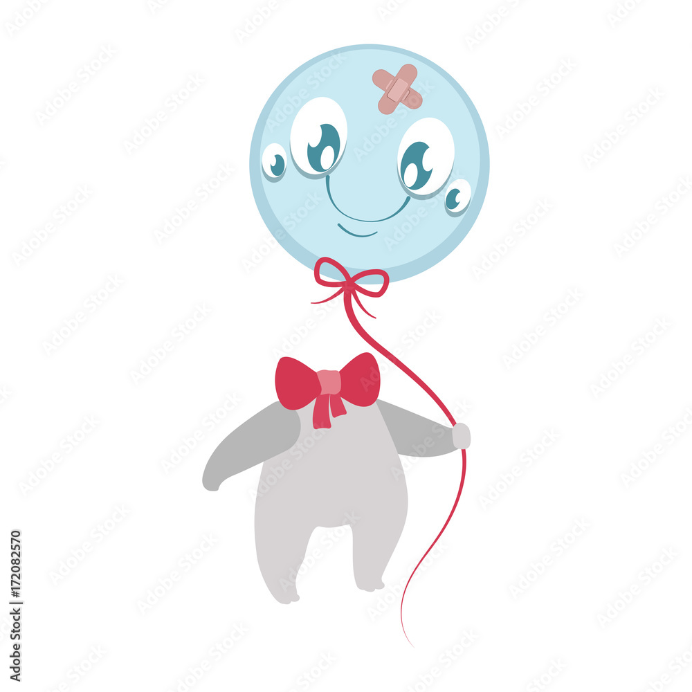 Cartoon Balloon Head