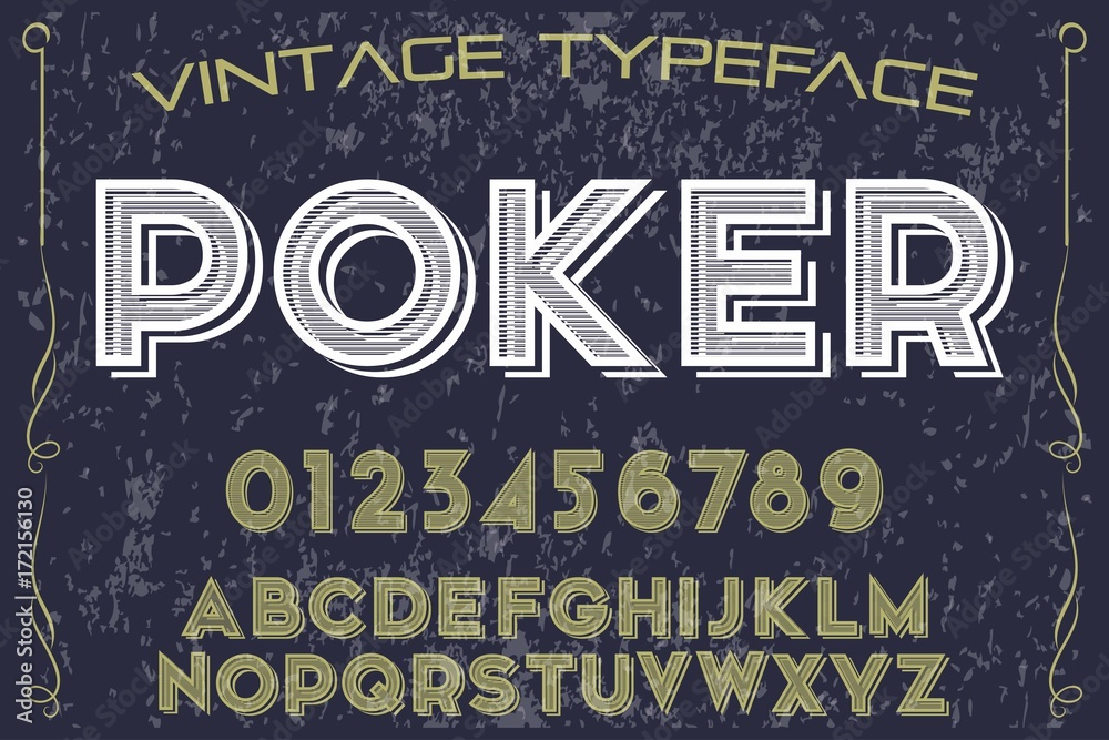 handcrafted vector script alphabet font vintage old style and vector ...