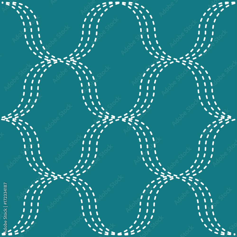 DOT PATTERN ON LIGHT GREEN White seamless dot line simple graphic is on ...