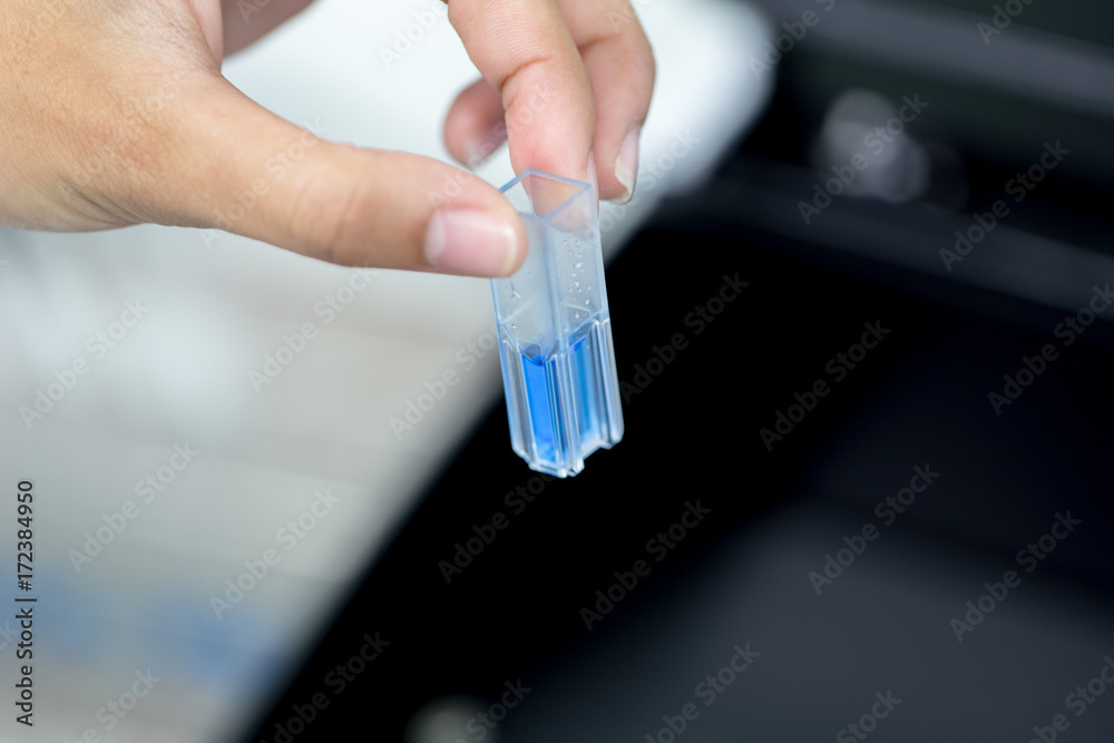Spectrophotometer for lab experiments. Stock Photo | Adobe Stock