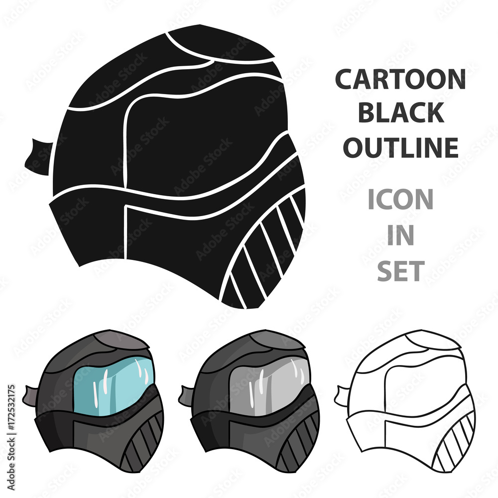 Paintball Mask Cartoon