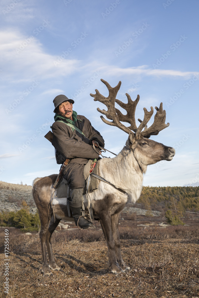 Guy Riding A Deer