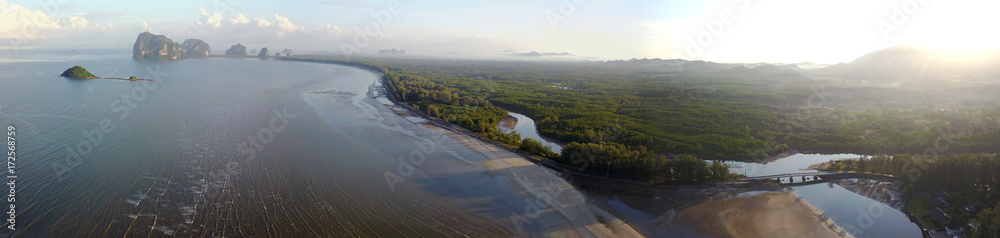 An unspoil beach of Pakmeng, Sikao District, Trang Province, Thailand ...