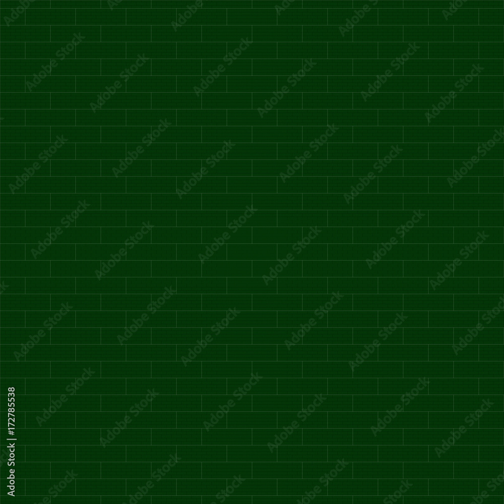 green brick wall texture seamless pattern, abstract background, green ...