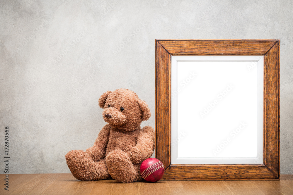Home & Living Frames Vintage teddy bear photo frame etna.com.pe