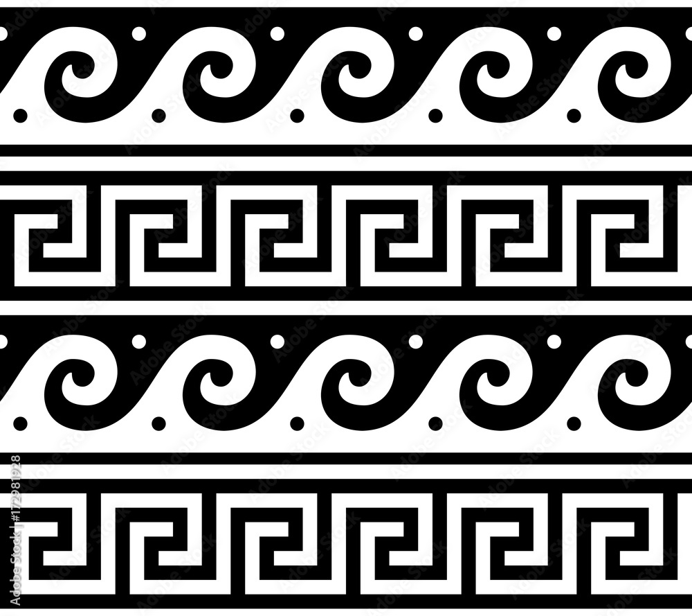 Greek Vector Pattern