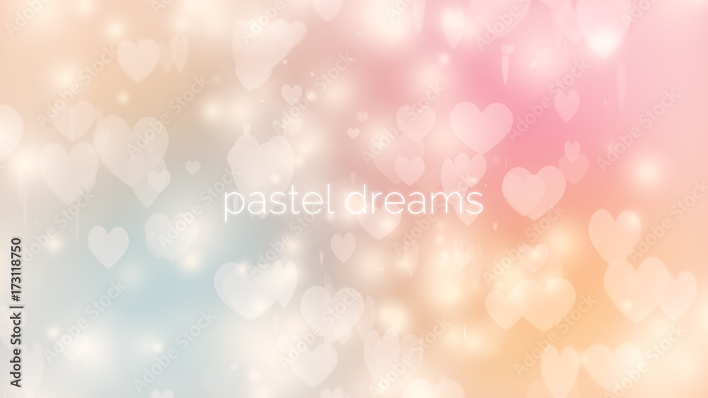 Pastel Dreams Stock Template | Adobe Stock