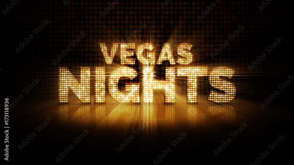 Vegas Nights Stock Template | Adobe Stock