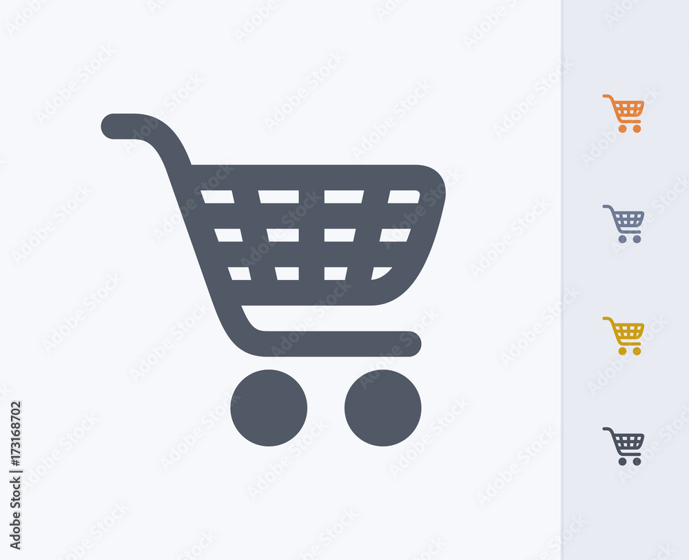 Shopping Trolley - Carbon Icons. A professional, pixel-perfect icon ...