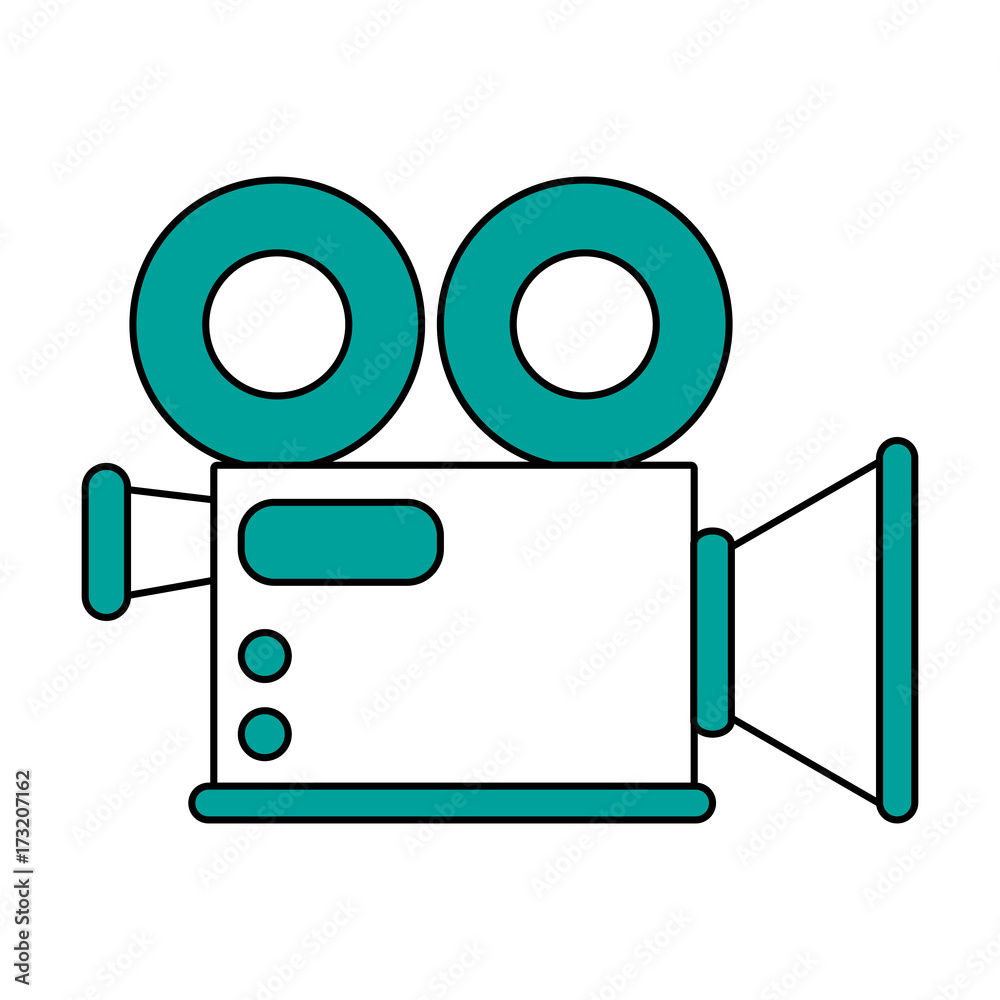 Camcorder professional camera icon vector illustration graphic design ...