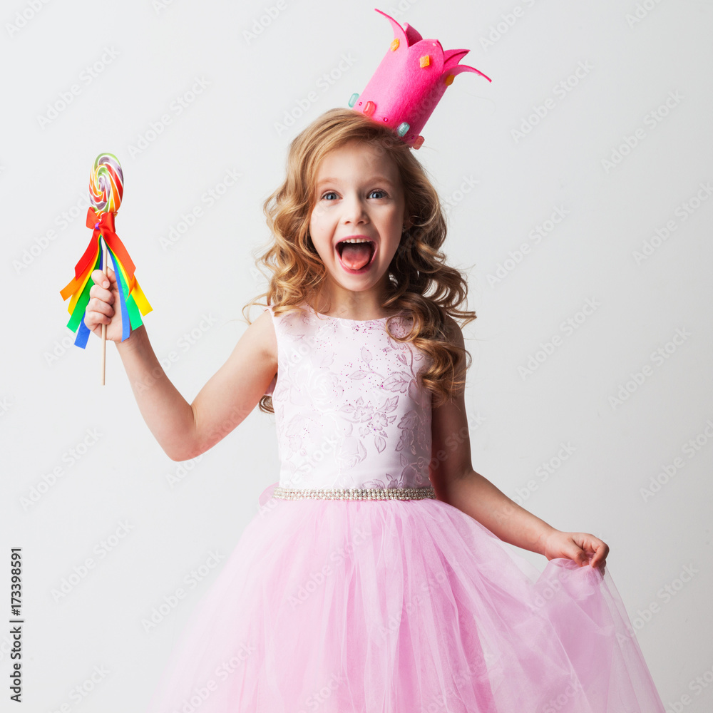 Candy princess girl Stock Photo | Adobe Stock