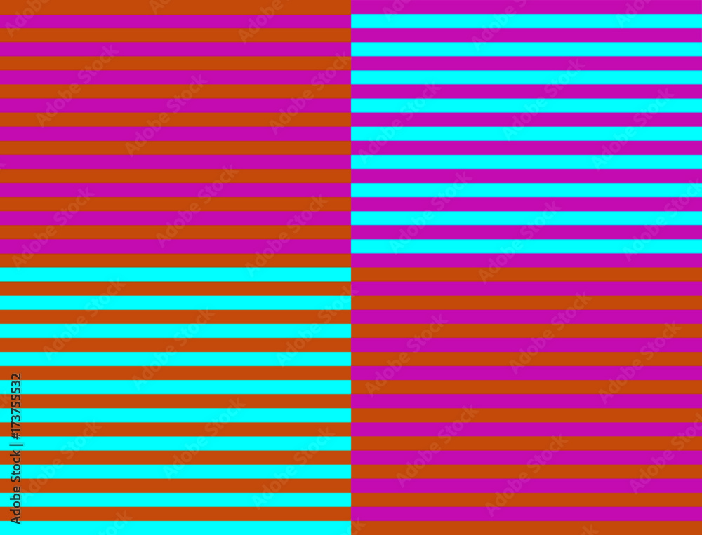 Optical Illusion - how many colours do you see? Look closely - the ...