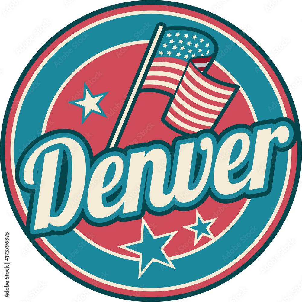 Denver symbol Stock Vector | Adobe Stock