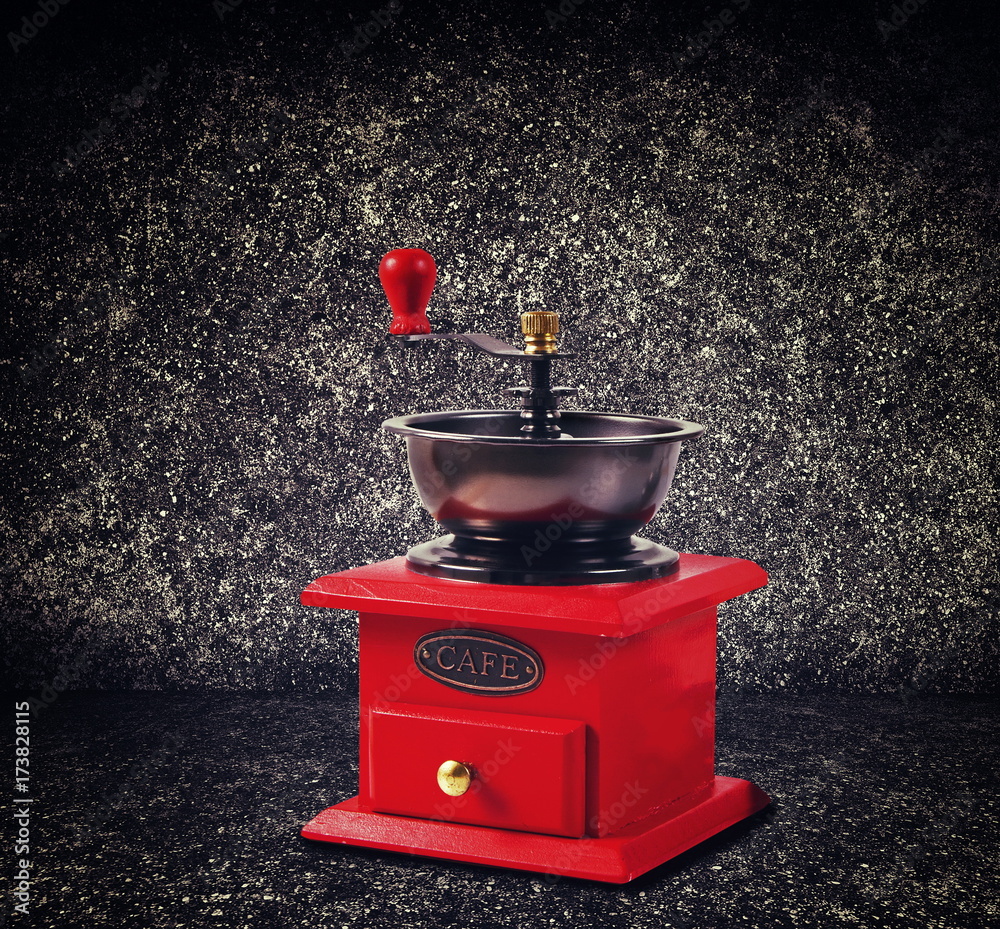 Coffee grinder closeup Stock Photo | Adobe Stock