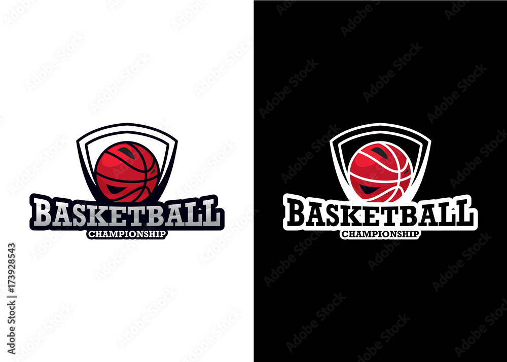 Basketball Logo Template Design Vector, Emblem, Design Concept ...