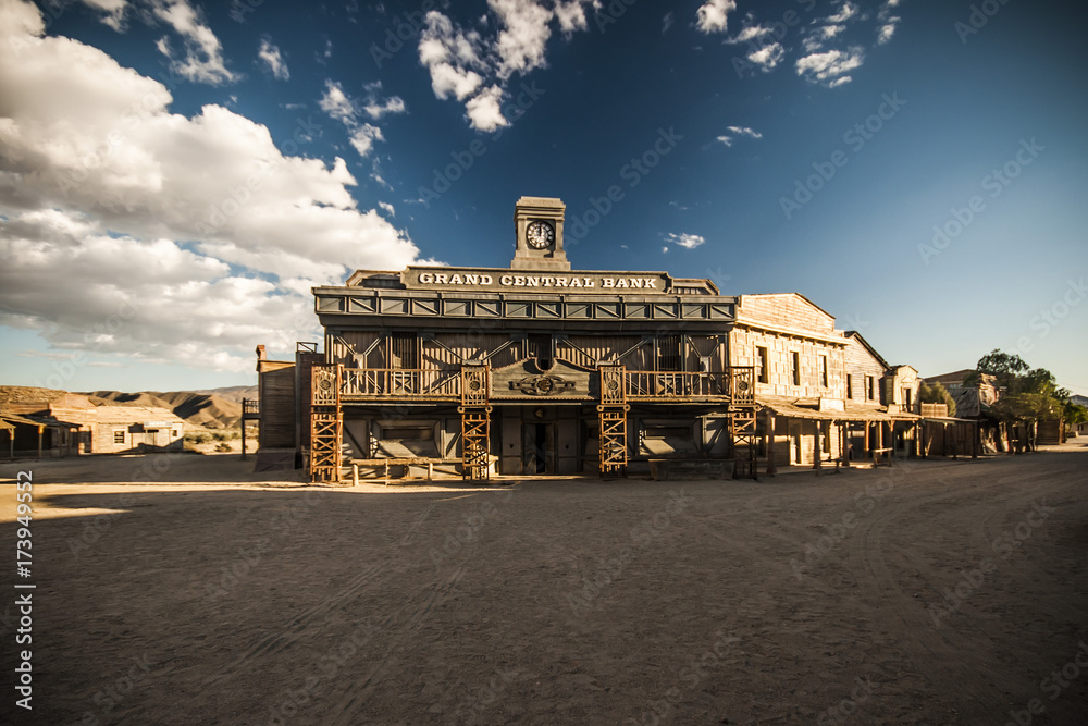 Wild West Town Saloon