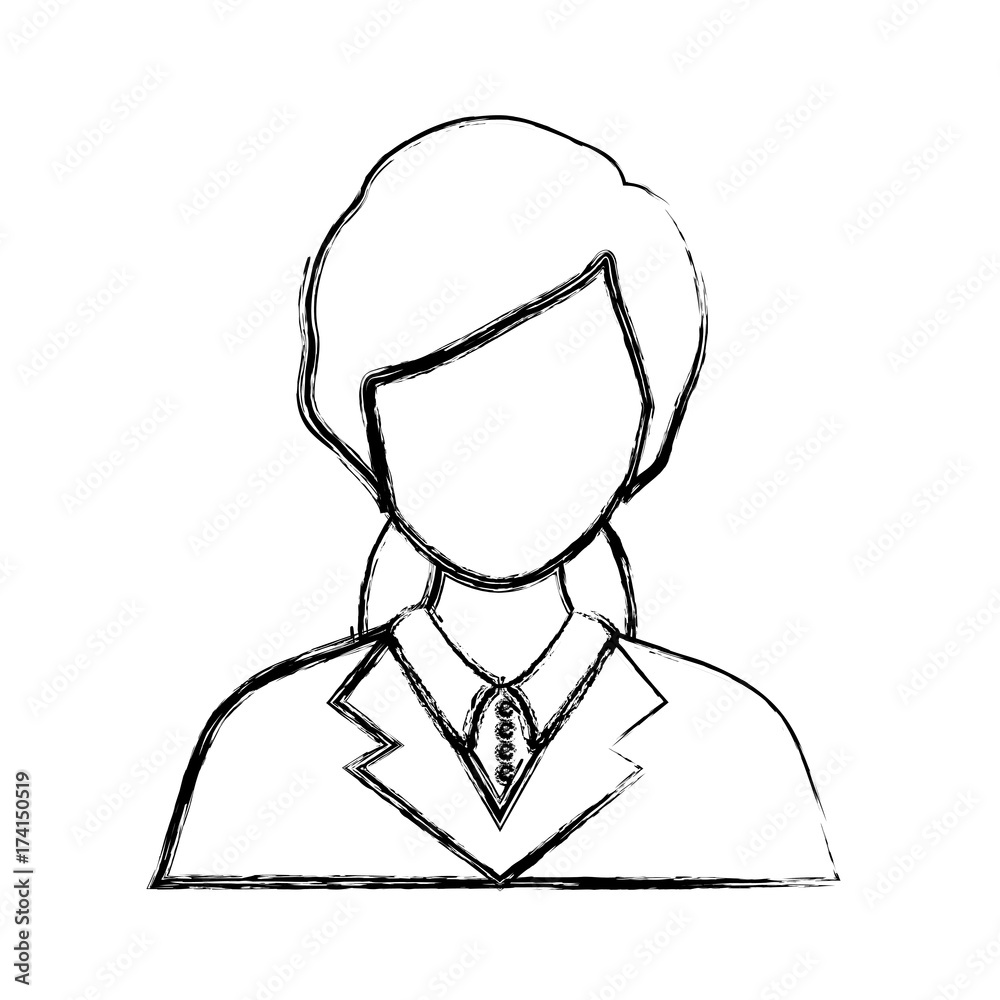 Female Lawyer Drawing