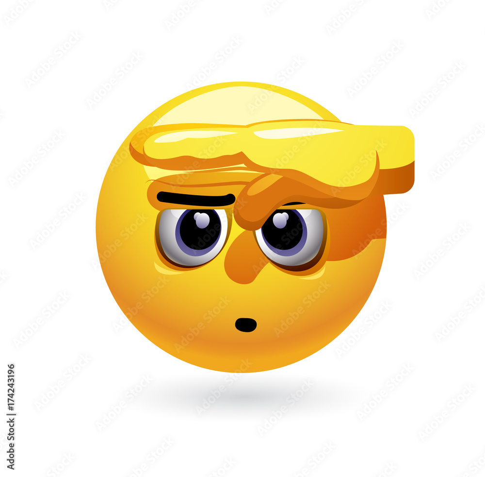 And Two Mountains Eyes Emoji