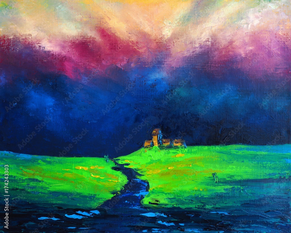 Thunderstorm Painting