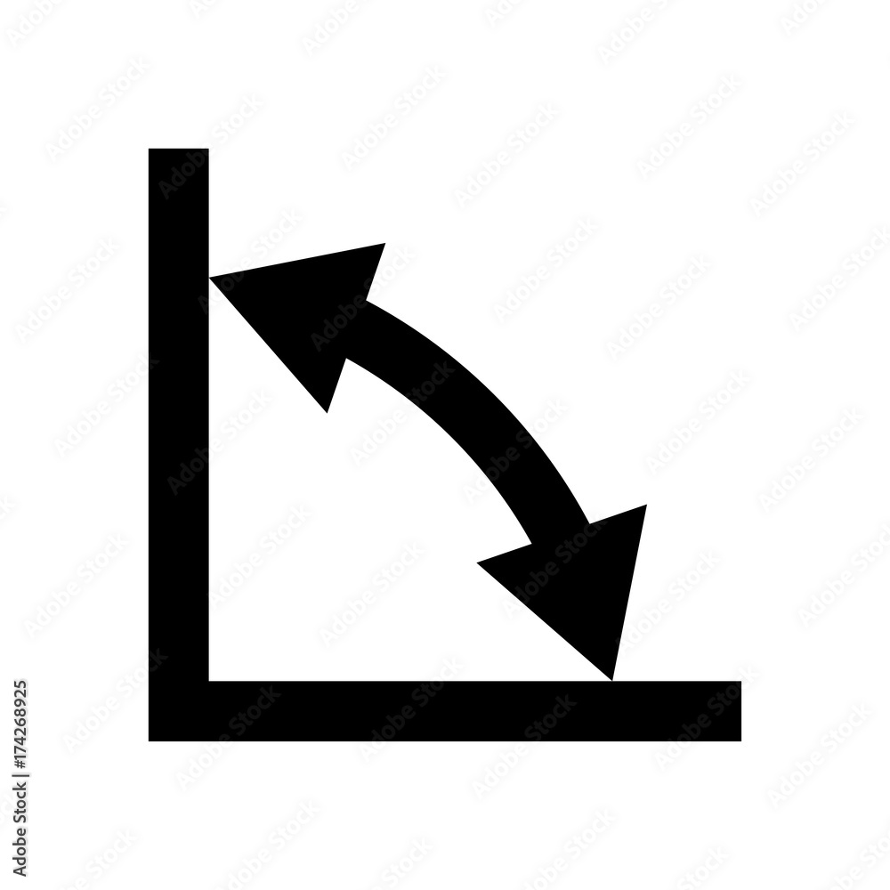 Geometry math signs symbols black icon . Stock Vector | Adobe Stock