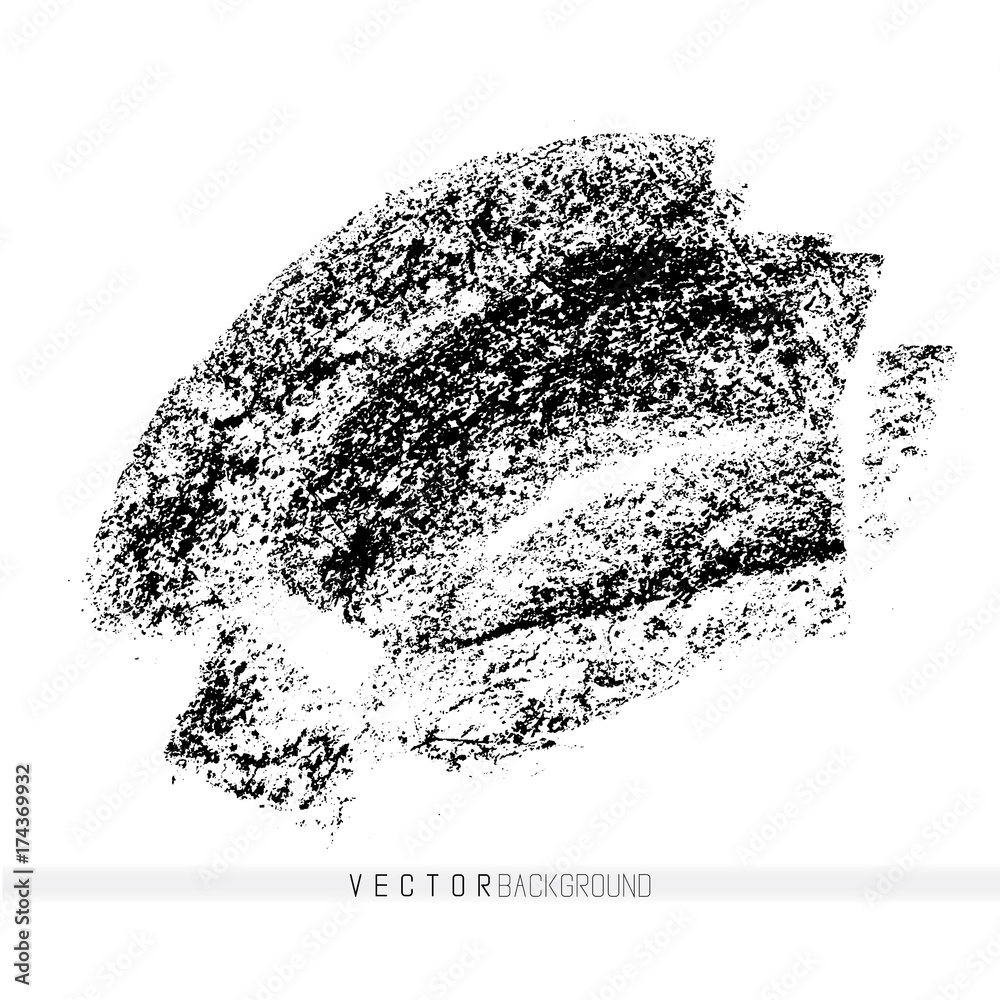 Vector wax crayon hand drawn strokes as design elements. Hand drawn ...