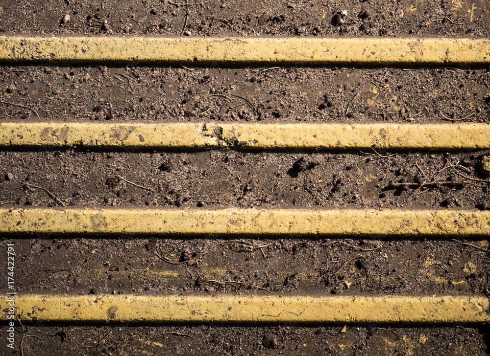 braille pavement - stripes tactile paving surface for blind people ...