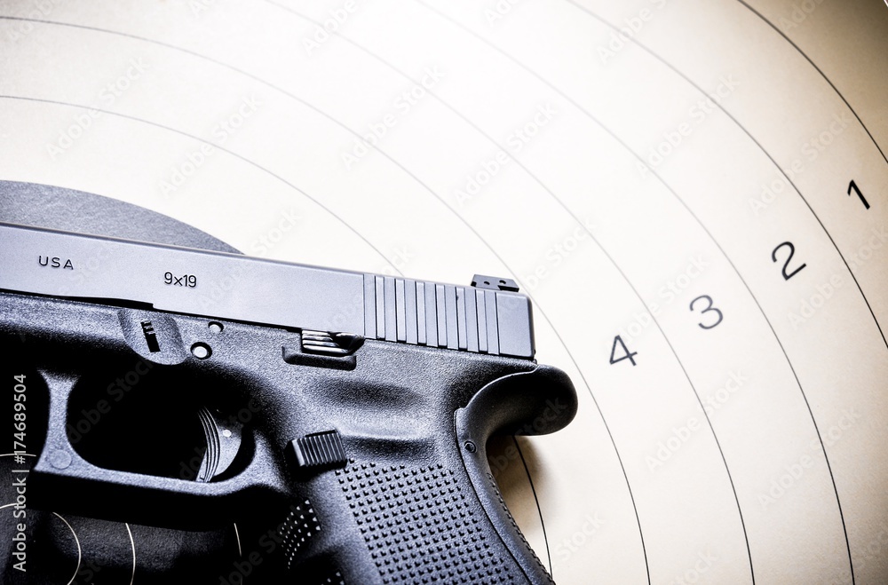 Goal setting with target, objectives and planning concept, top view ...