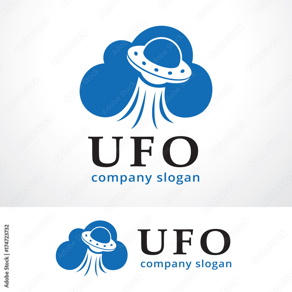 UFO Logo Template Design Vector, Emblem, Design Concept, Creative ...