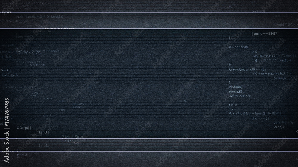 Glitched Code Screen Background Stock Template | Adobe Stock