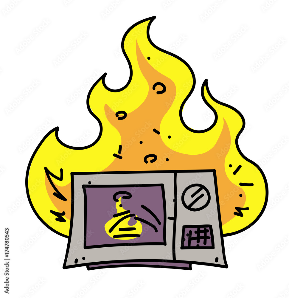 Fire Cartoon Drawing