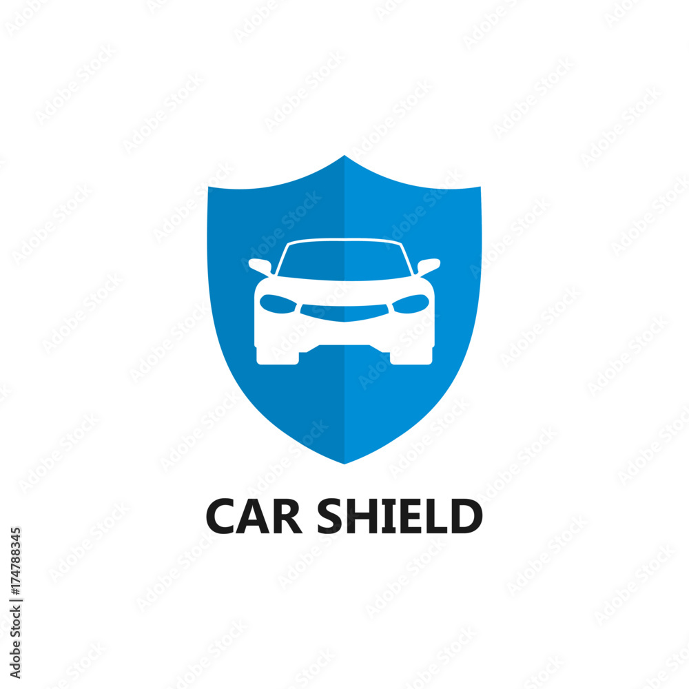 Car Shield Logo Template design Stock Vector | Adobe Stock