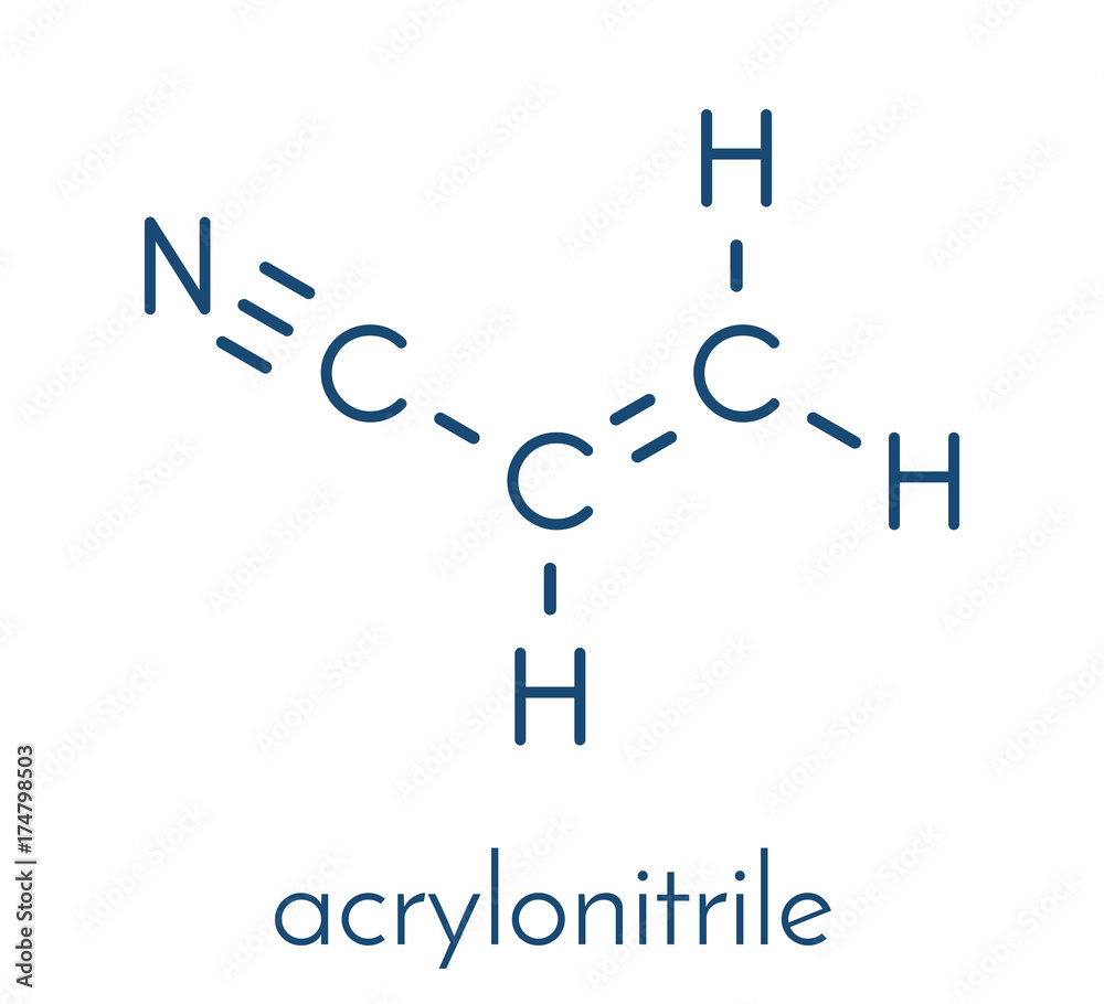 Acrylonitrile Lewis Structure