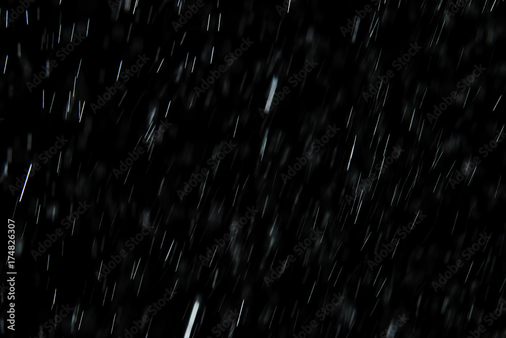 texture of rain and fog on a black background overlay effect Stock ...