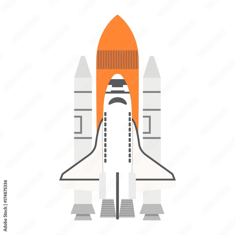 Challenger Space Shuttle Icon